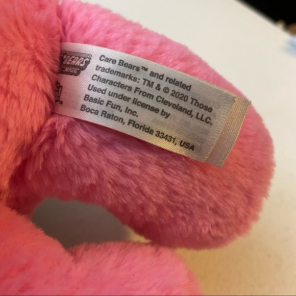 Care Bears | Toys | Care Bears Cheer Bear 2 Pink Plush Bear Rainbow ...
